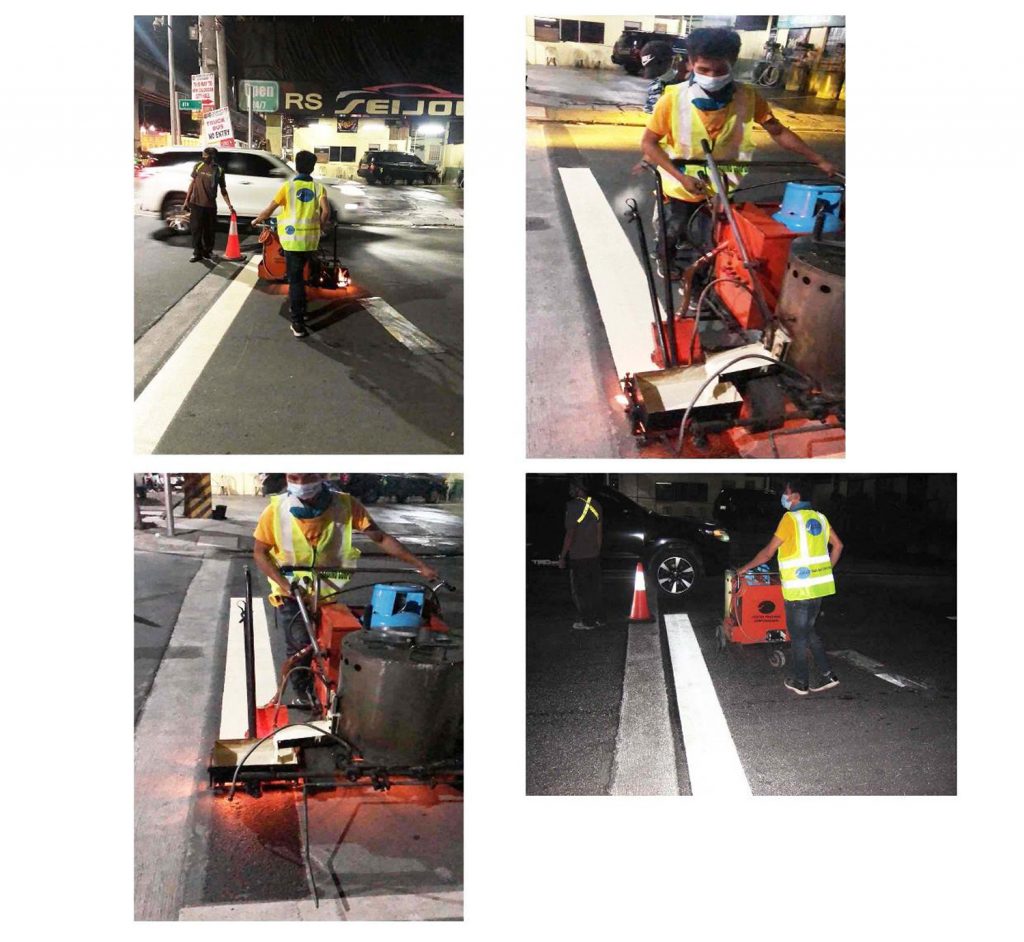 Thermoplastic Road Paint Marking Completed Projects – Jasfay Trading ...